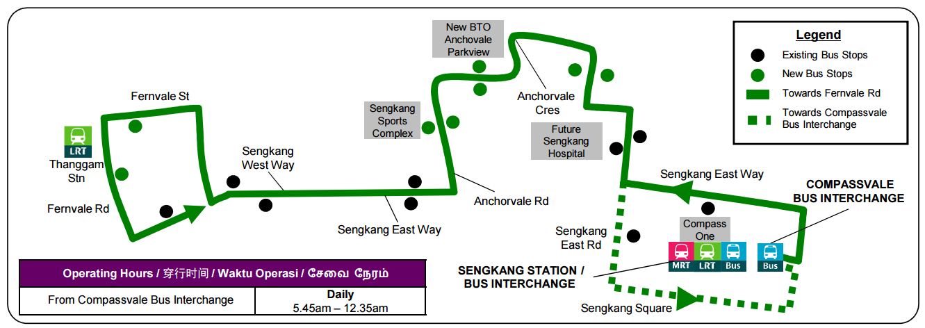Compassvale Bus Interchange to open on 12 March - The Online Citizen