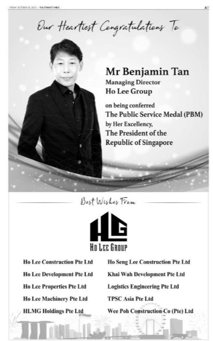 Grassroots leader whose company was awarded with many HDB contracts ...