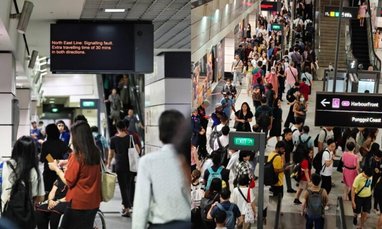 North East Line commuters face delays due to signalling fault during 10 ...