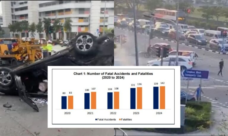 Traffic Police: 142 killed in accidents as Singapore's traffic deaths ...