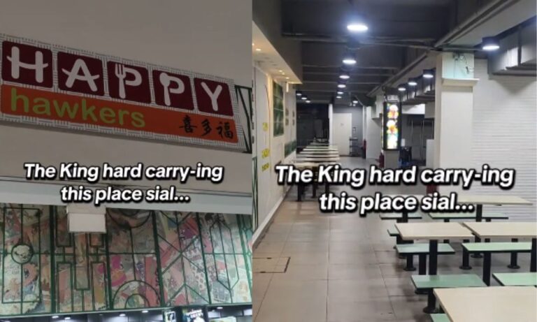 TikTok video shows nearly empty Bukit Merah ‘Happy Hawker’ coffeeshop ...
